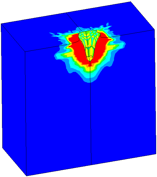 LS-DYNA弹体对混凝土先侵彻后爆炸（侵爆）数值模拟_LS-DYNA_结构基础_断裂_碰撞_非线性_几何处理_网格处理-仿真秀视频课程