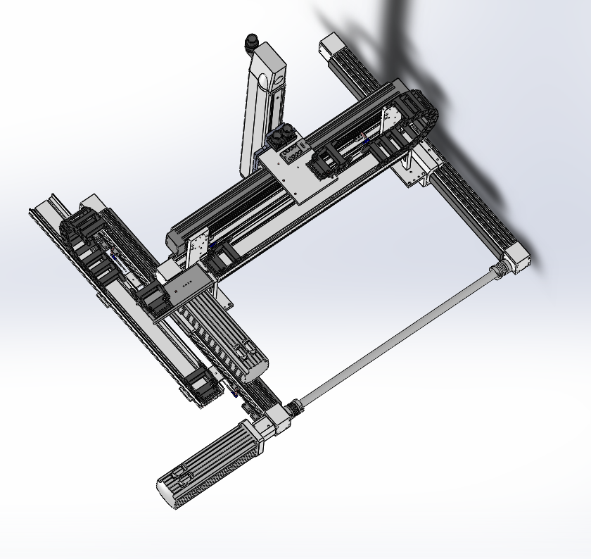 【工程机械】门架式三坐标测量机3d模型图纸 Solidworks设计 Solidworks 仿真秀干货文章