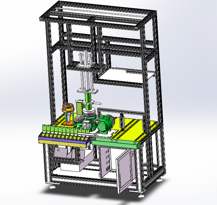 【非标数模】压缩机离合器组装机3d数模图纸 Solidworks18设计 Solidworks 仿真秀干货文章